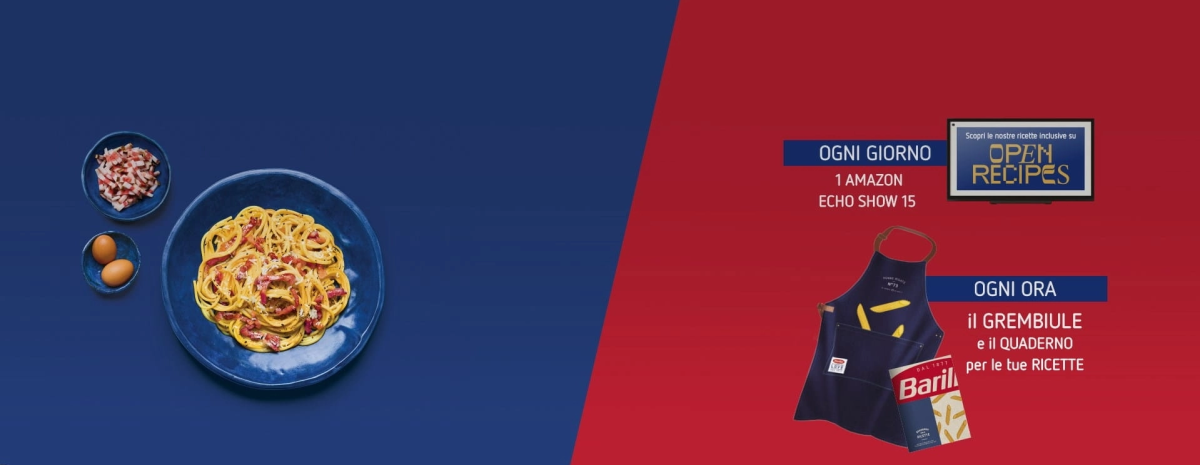 Barilla CUCINIAMO INSIEME L'amore è una ricetta